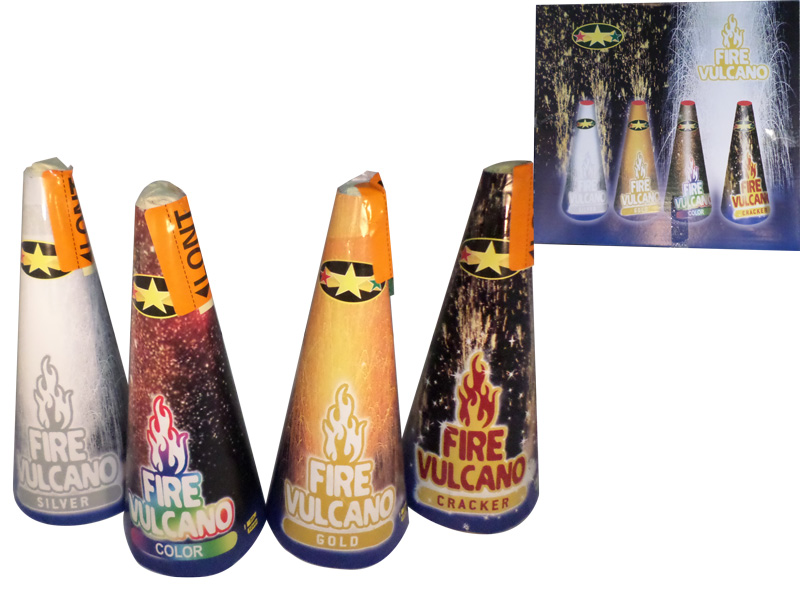 Fire Vulcano - Borgonovo Fonteinen - HQFireworks Vuurwerk België